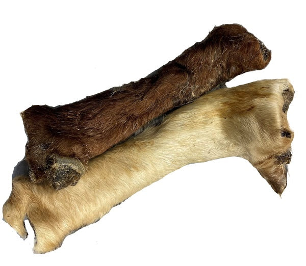 Poly Wrapped Rolled Hairy Beef Skin 15-25cm x10 – Victory Pet Products